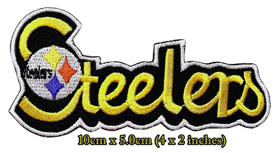 PITTSBURGH STEELERS NFL Football Patches Embroidery iron, sew(From Thai ...