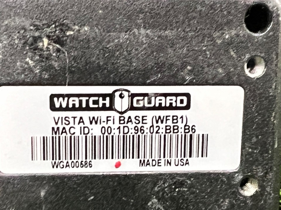 Watch Guard VHD2 / WGA00552-100 VISTA HD Body Camera w VISTA WIFI ...
