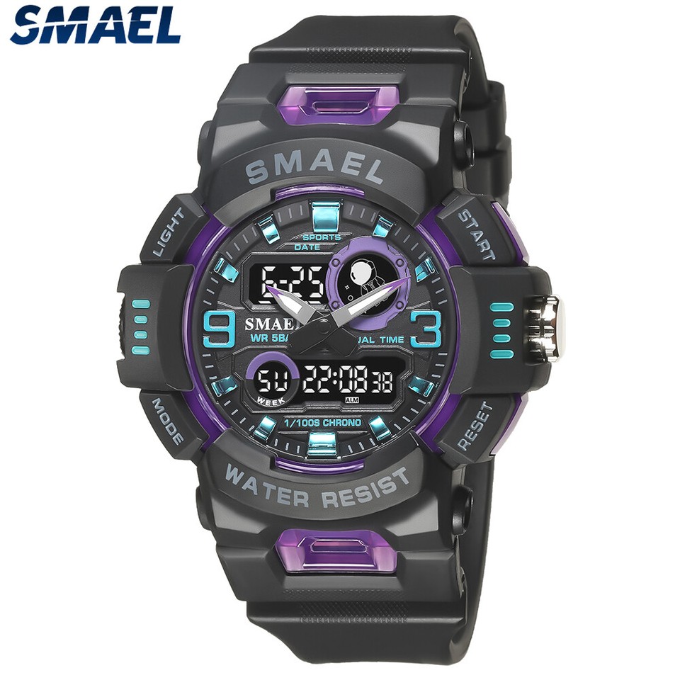 SMAEL Digital Watches Men LED Electronic Wristwatches Fashion Sport ...