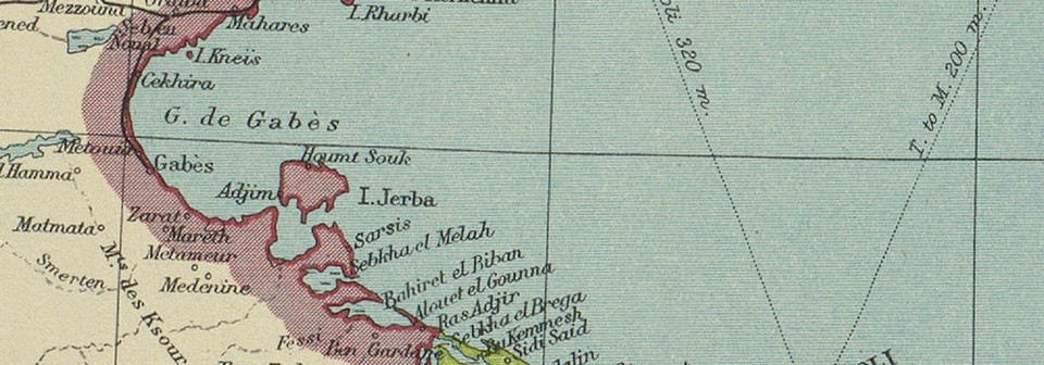 MEDITERRANEAN. Tunisia/Libyan coast. Sicily. Gulf of Sirte. BARTHOLOMEW ...