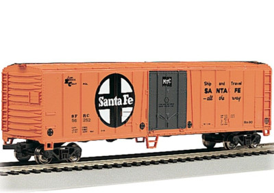 Bachmann HO Scale ~ New 2025 ~ Santa Fe Boxcar #56252 ~ 50' Steel ...