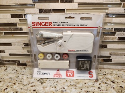 Vintage Portable Singer Handy Stitch Sewing Machine Model CEX300KFB | eBay