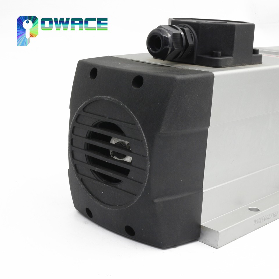 CNC Kit Square 4.5KW 380V Air cooled spindle motor ER32 18000rpm + 5.5KW FL VFD | eBay