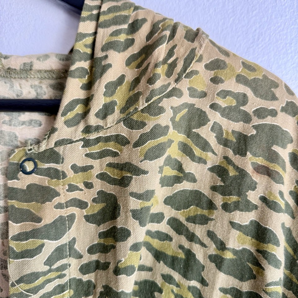 Vintage 60s Zaire Army Leopard Camo Sniper Suit Parka | eBay