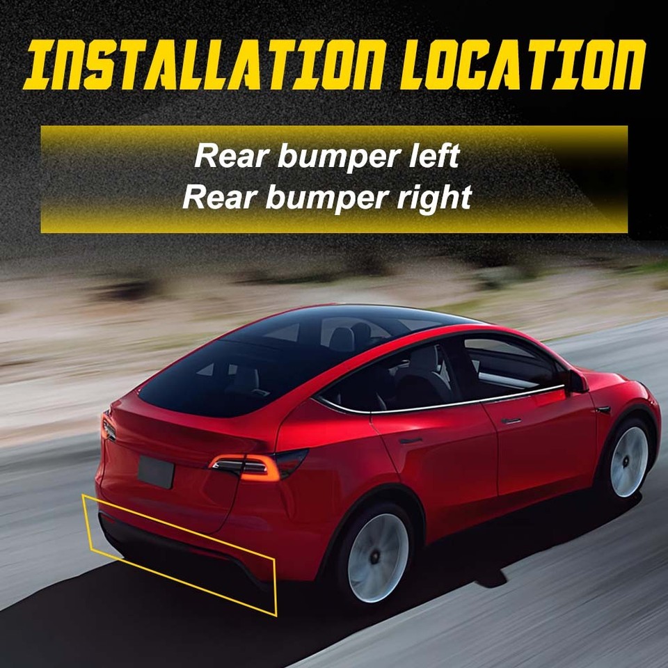 Fits 2020-2023 Model Y Rear Right Left Side Bumper Bracket Retainer ...