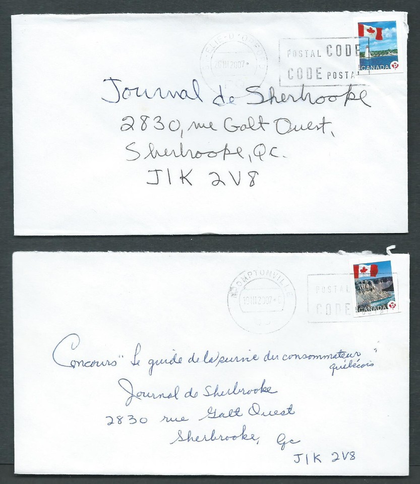 Canada - 5 covers with stamps # 2189-93 set - Klussendorf cancels | eBay