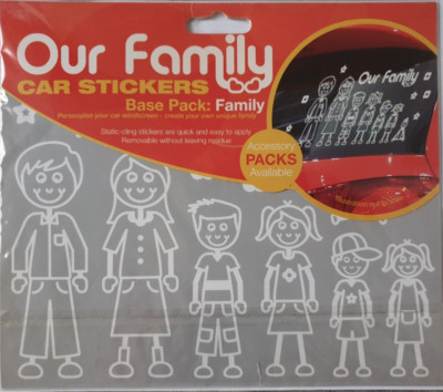 Car Stickers Our Family Base Pack | eBay UK