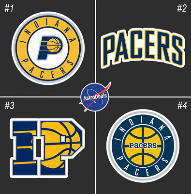 Indiana Pacers Basketball Team Logo NBA Sticker Vinyl Decal *Size: 3 ...