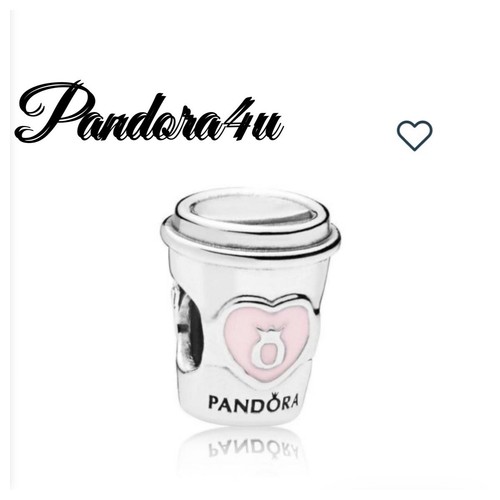 Pandora Drink To Go Sterling SILVER NeW Tags PAN BX Travel Mug Coffee ...