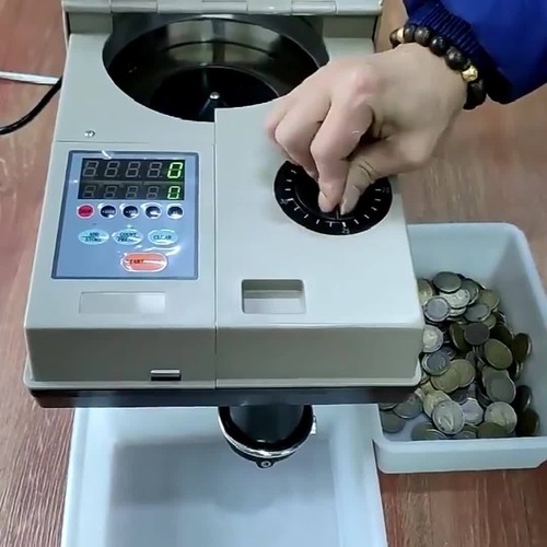 1500pcs/Min Automatic Coin Sorter Coin Counter for All Currency 110V ...
