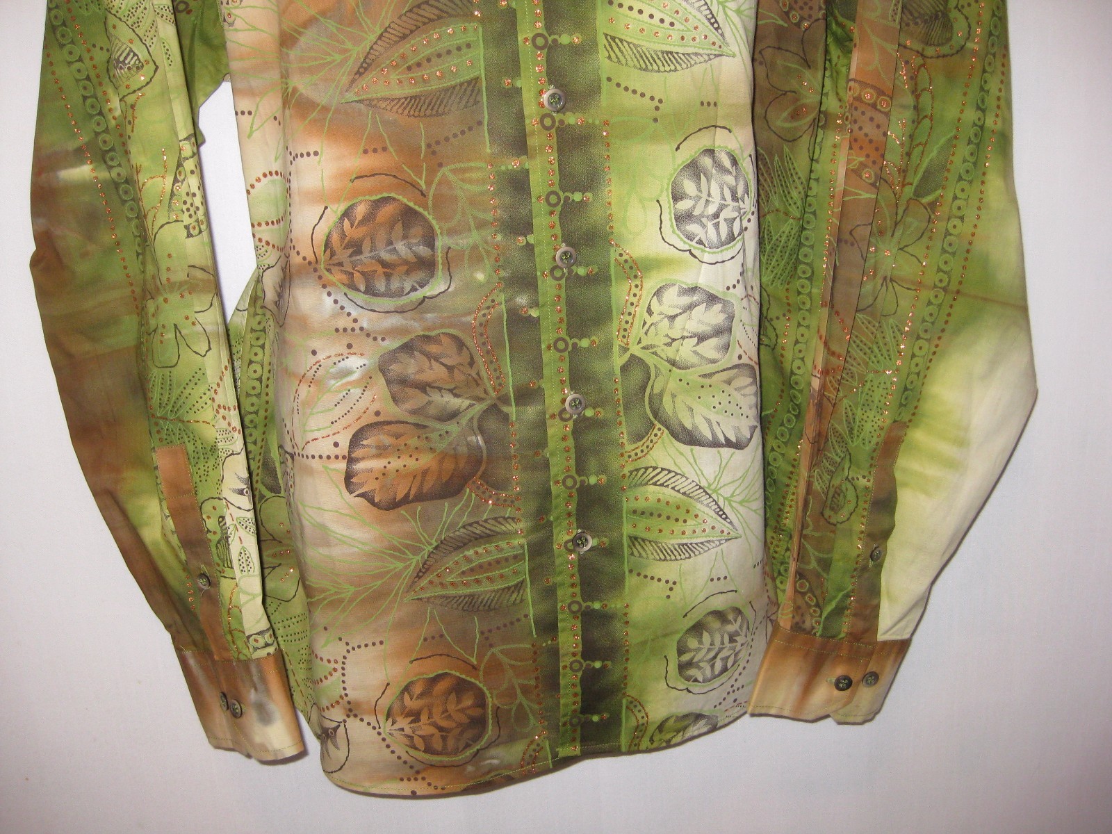 Yashi Yamamuri Terzo Millennio Shirt Abstract Dress XXL Italian Men's ...