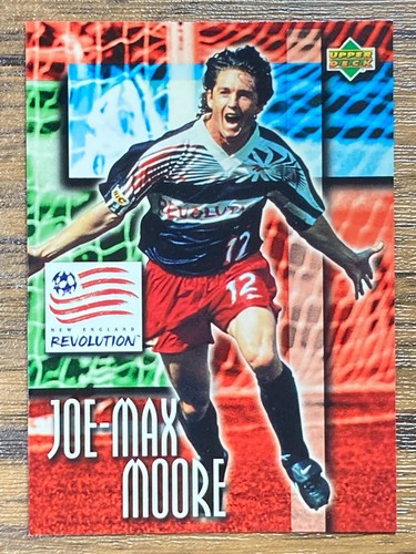 Upper Deck Bandai MLS Card 1997 Joe Max Moore New England Revolution | eBay