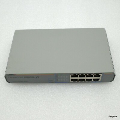 Used CentreCOM GS908L V2 GIGABIT ETHERNET SWITCH 705-001065 ELEC-I-1517 ...