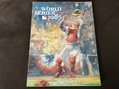 1985 World Series Official Game Program Cardinals / Royals (RR86) | eBay