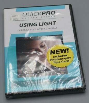 QUICKPRO Camera Guides: Using Light - Interactive DVD Tutorial | eBay