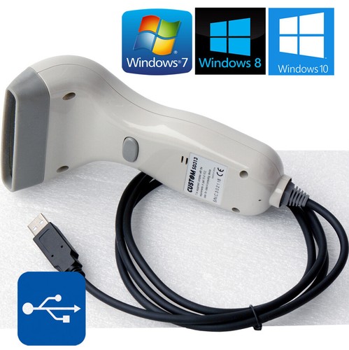 USB Scanner Barcode Scanner Handscanner For Retail For Windows XP 7 8 ...