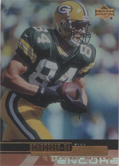 1999 Upper Deck Encore Bill Schroeder #66 for sale | eBay