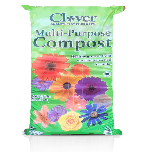 Clover Multi-Purpose Compost 75 Litres - Healthy Growth From Enriched ...