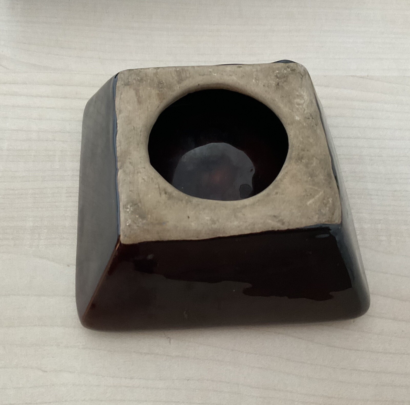 5 Vintage smoking accessories. Marble Hand Grenade Table lighter & 4 ...