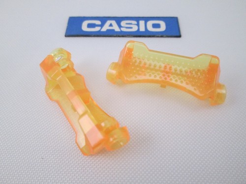 G-Shock GBD200SM GBD-200SM-1A5 translucent orange resin watch band end ...