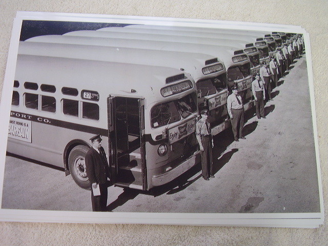 NEW 1954 BUS FLEET GM BUS ?? 11 X 17 PHOTO PICTURE | eBay