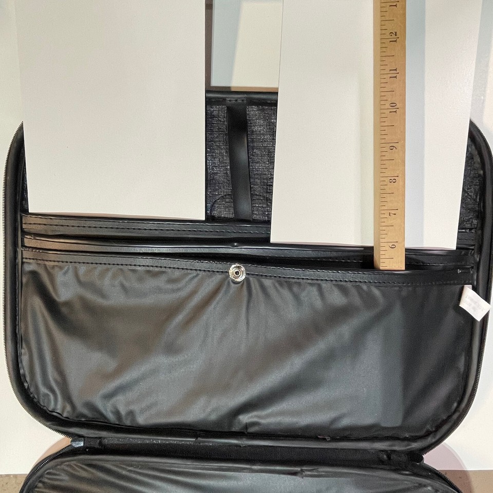 Floral Tapestry Laptop Bag Briefcase Business Folder Papers Pockets ...