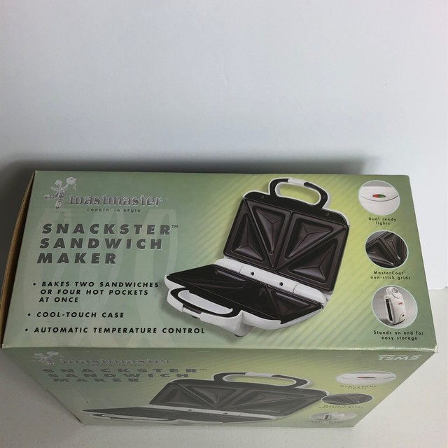 Toastmaster Snackster Sandwich Maker TSM2 for sale online | eBay