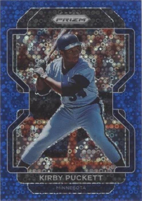 2022 Panini Prizm - Tier III Kirby Puckett #224 Blue Donut Circle Prizm ...