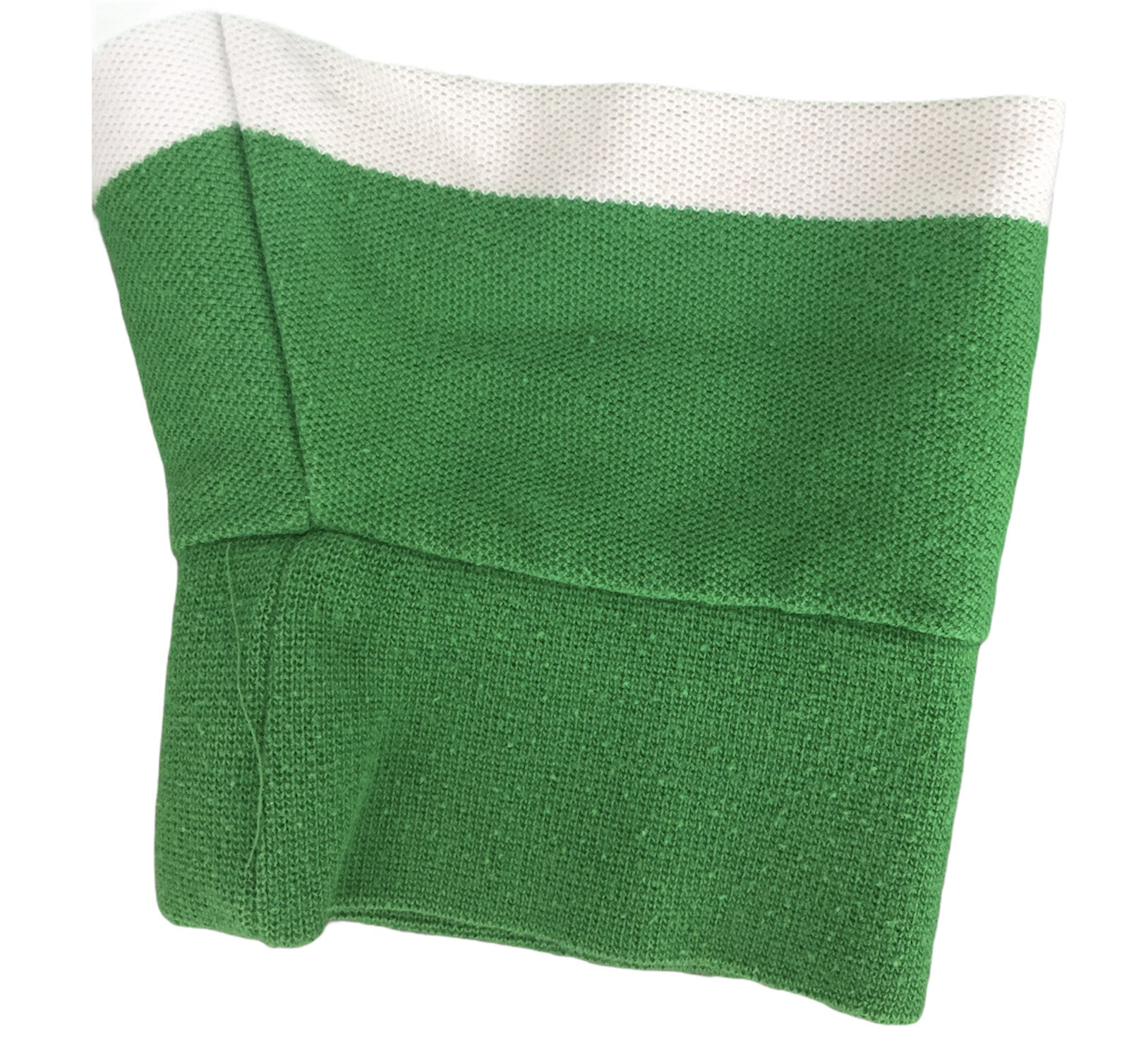 Preowned Mens KANI GOLD Multicolored Stripe Long Sleeve Polo Shirt ...