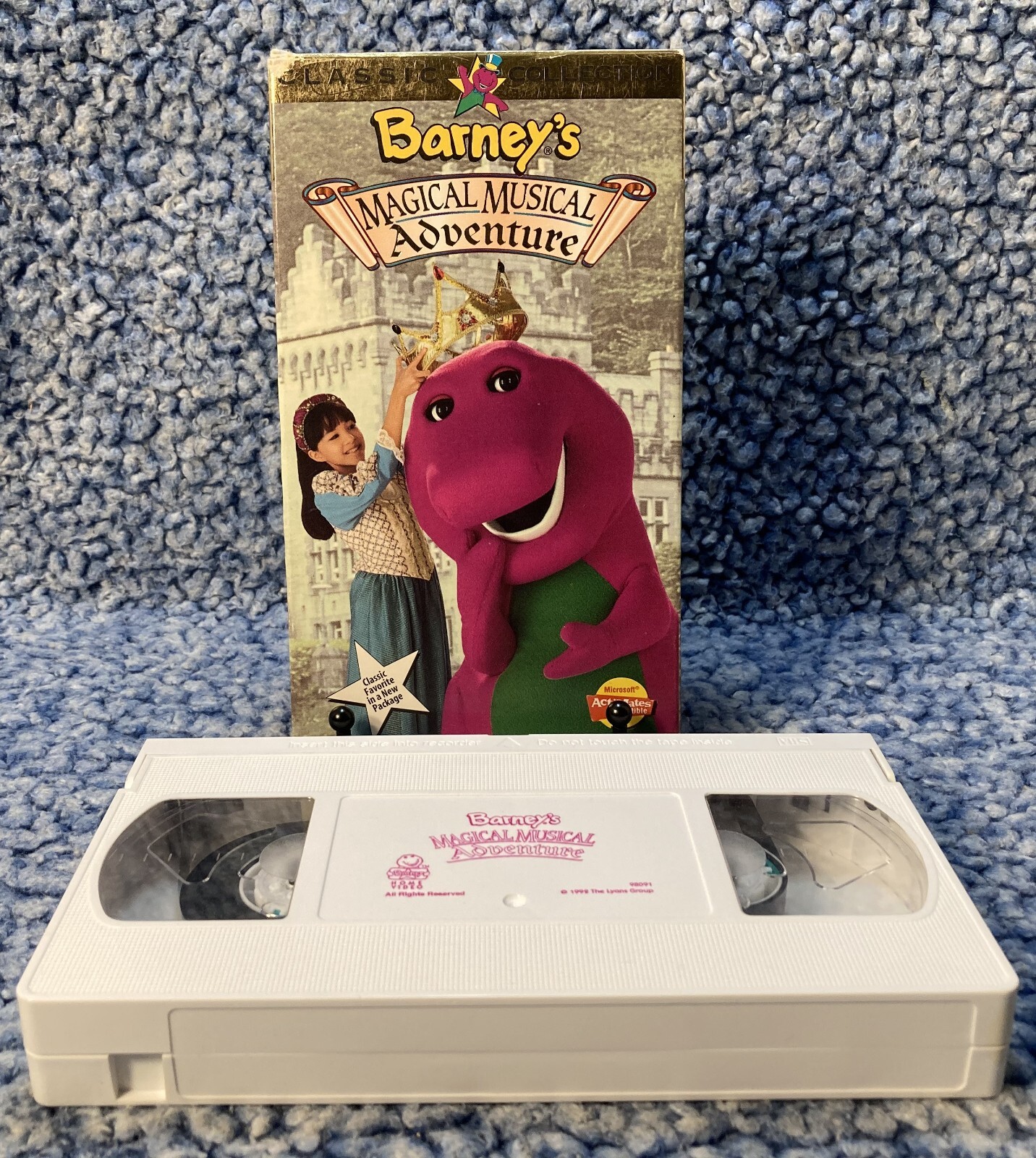 Barney's Magical Musical Adventure VHS 1995 White Tape 45986980915 | eBay