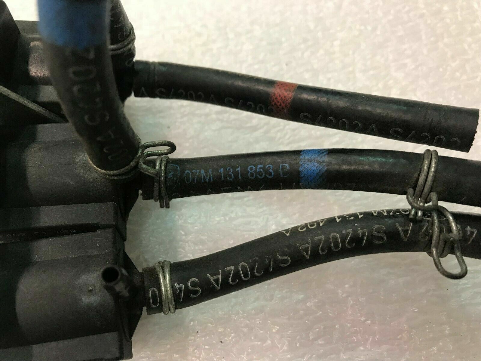 LAMBORGHINI MURCIELAGO AIR ELECTROVALVE SOLENOID VALVE AND TUBES OEM ...