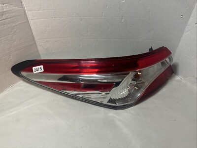 Toyota Camry LE/L/TRD 2018 2019 2020 LH Drivers Halogen Tail Light ...