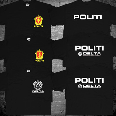 New Norway Norwegian Police Politi Special Rescue Unit Delta Force Logo ...