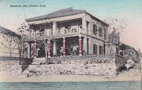 AK - China Yantai / Chefoo Gebäude Klub - 1912 | eBay