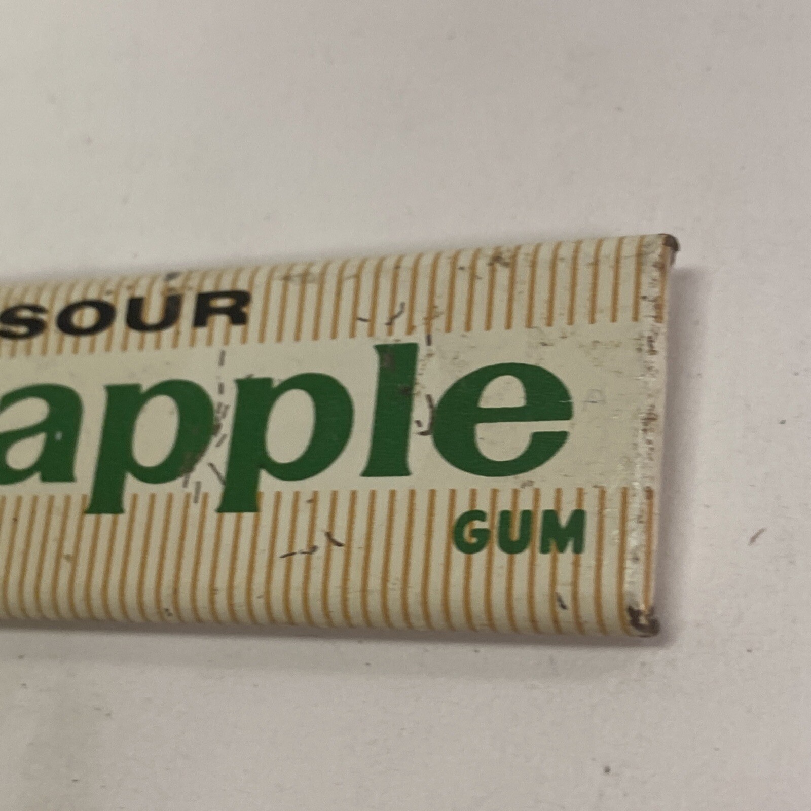 VINTAGE ADAMS SOUR APPLE GUM TIN METAL STORE DISPLAY RACK ADVERTISING ...