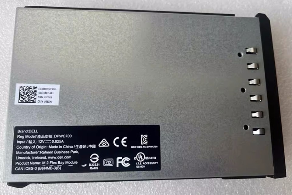 M.2 Flexbay Module for Dell Precision T5820 T7820 T7920 66XHV 066XHV ...