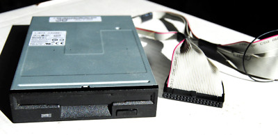 Floppy Disk Drive Sony MPF920 Black Bezel 3.5" with Ribbon Cable | eBay
