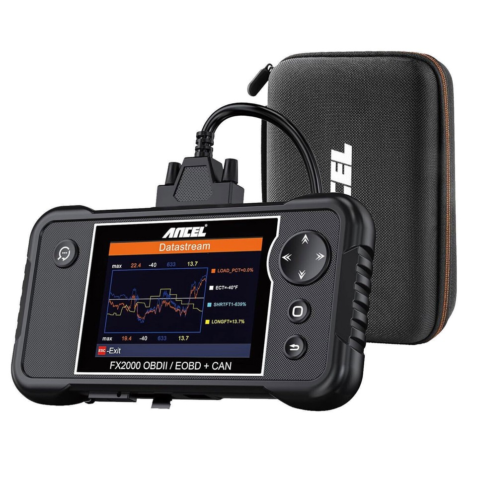 ANCEL FX2000 OBD2 Scanner Car Check Engine Diagnostic Tool with ...