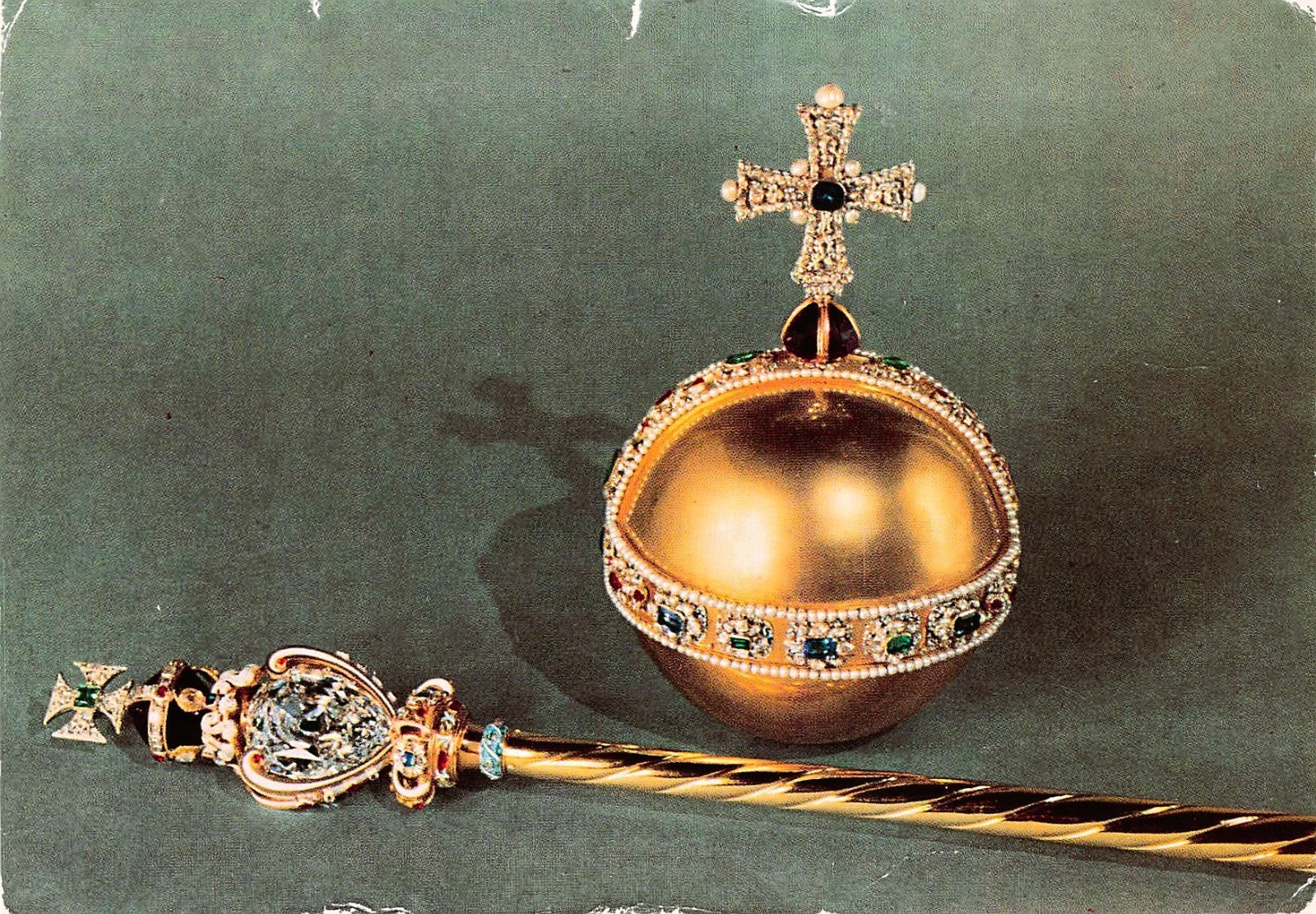 Sovereign Orb Sceptre Jewels Tower British Coronation Display 6x4 ...