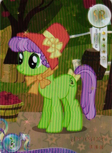 APPLESAUCE SR HY06-SR-013L2 Proxy My Little Pony CCG Collectible Card ...