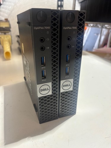 Dell OptiPlex 7040 Micro i5-6th Gen 8GB DDR4 128 GB SSD Windows 11 Pro ...