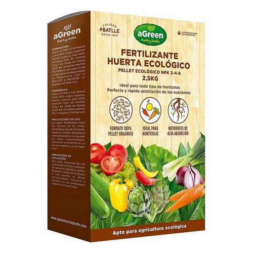 Fertilizzante per piante aGreen 2,5 kg Ecologico | eBay