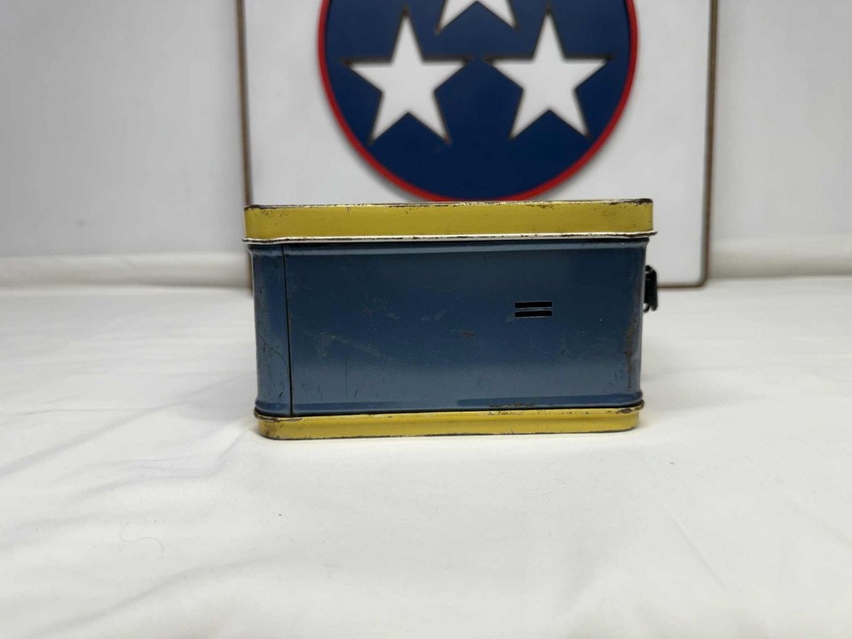 Vintage Roy Rogers and Dale Evans Double R Bar Ranch Blue Lunch Box | eBay