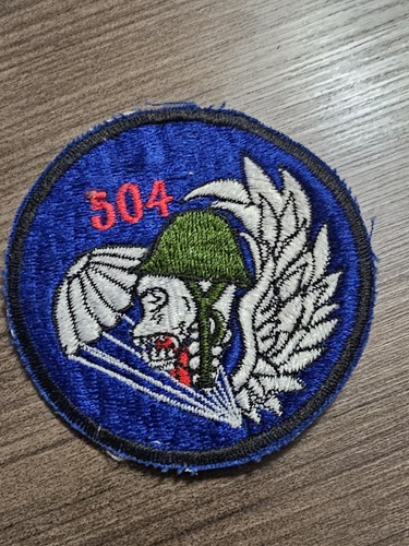 1960s 70s US Army 504th Airborne Infantry Regiment Patch L@@K!!! | eBay