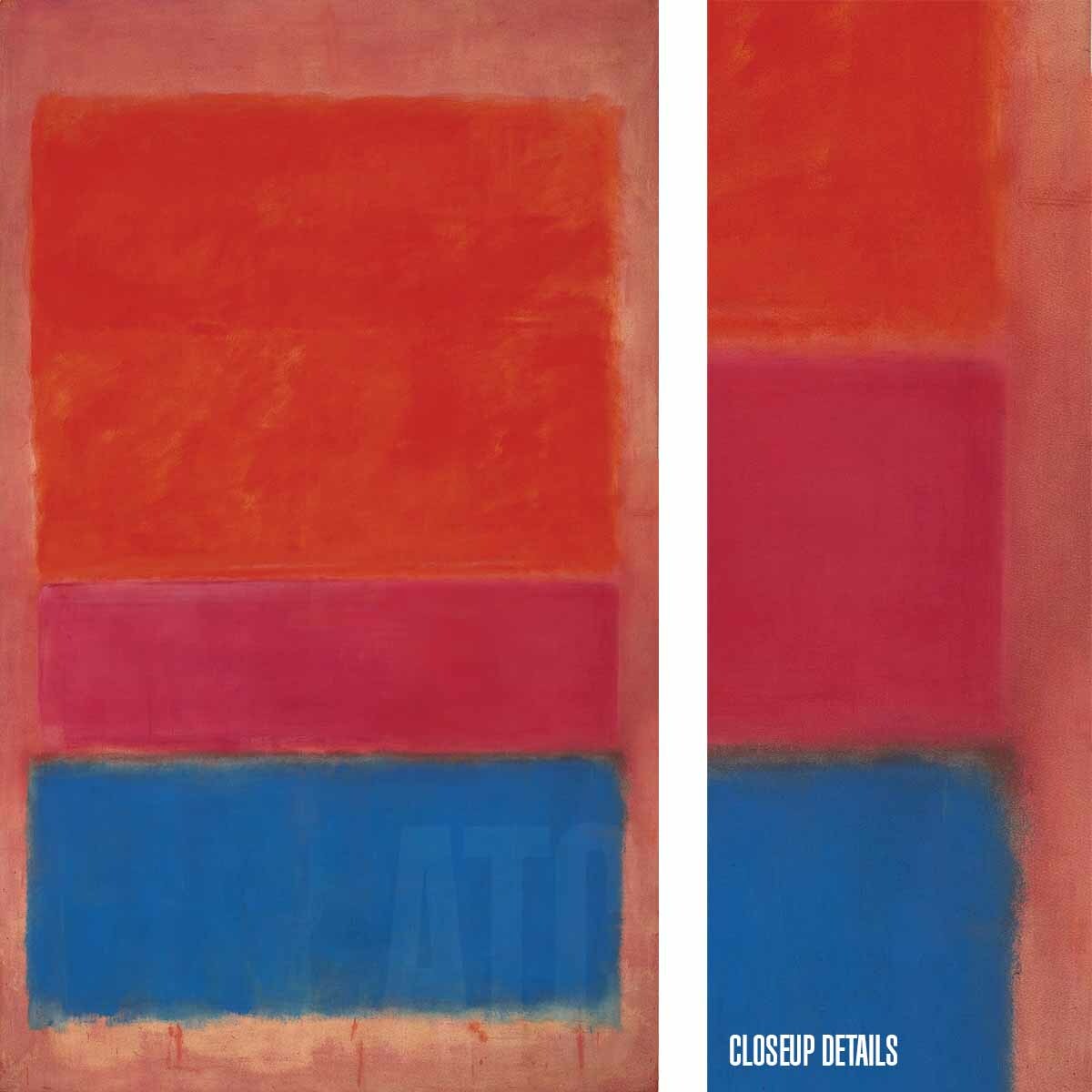 Mark Rothko Red Blue