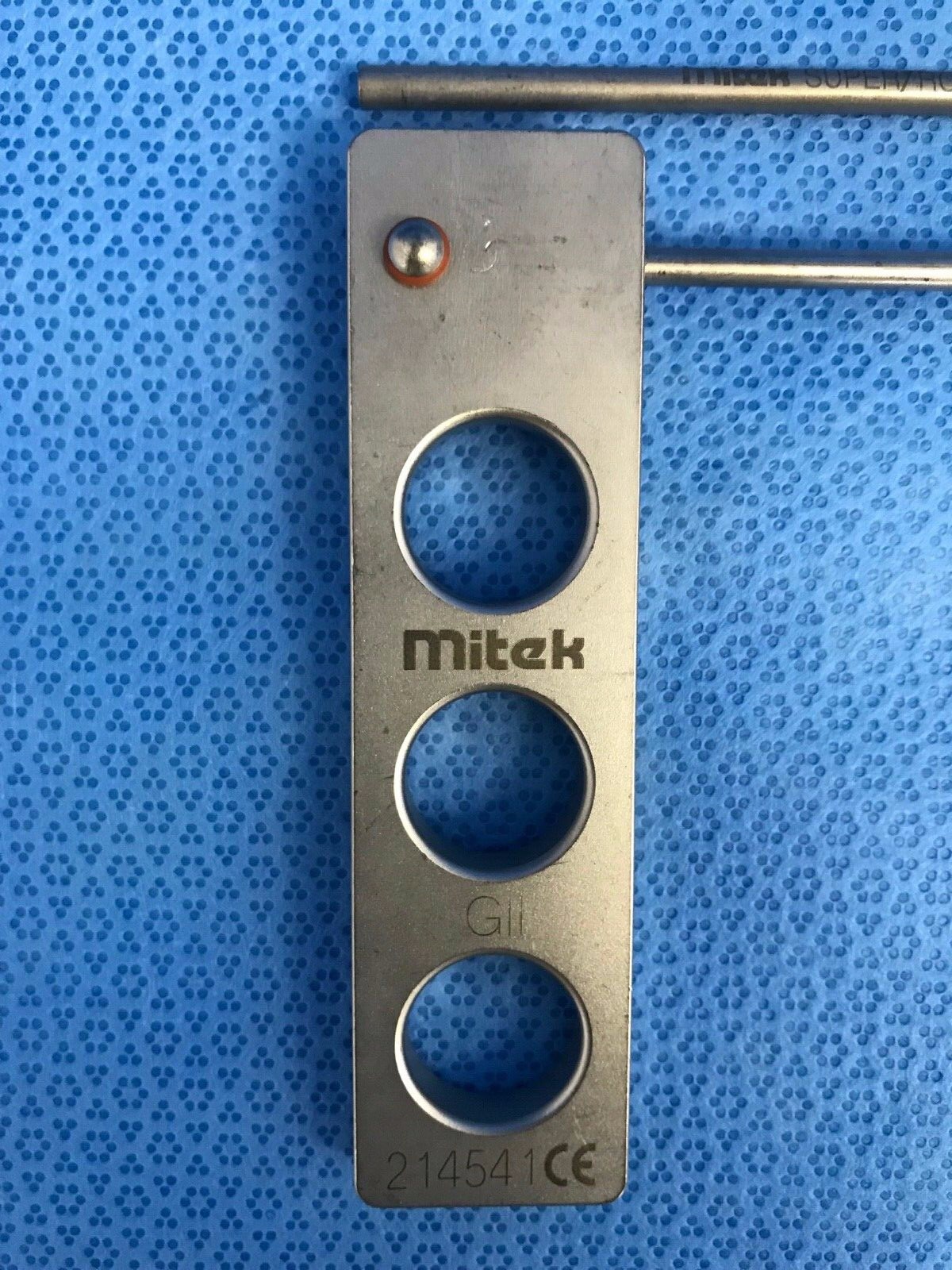 Mitek 214541 G II Arthroscopic Inserter & 211513 Drill Bit, Arthroscopy ...