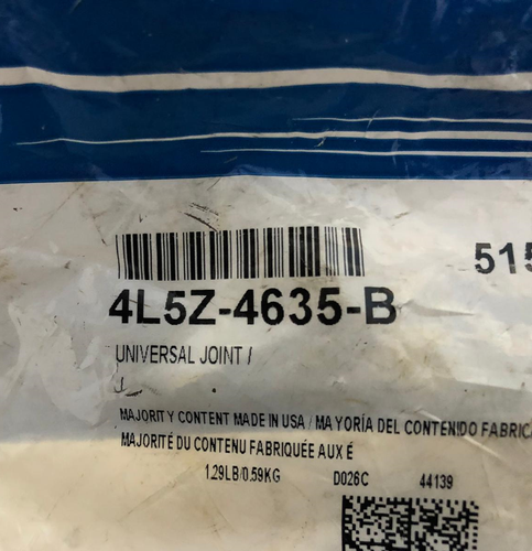 Ford 4L5Z-4635-B Genuine Part Universal Joint | 4L5Z4635B | OE