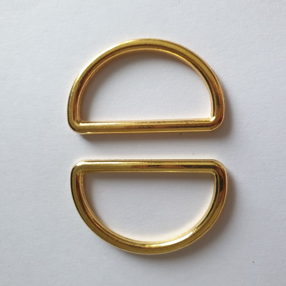 D Ringe 8 Stück Metall für Gurtband Taschenherstellung Taschenzubehör | eBay.de