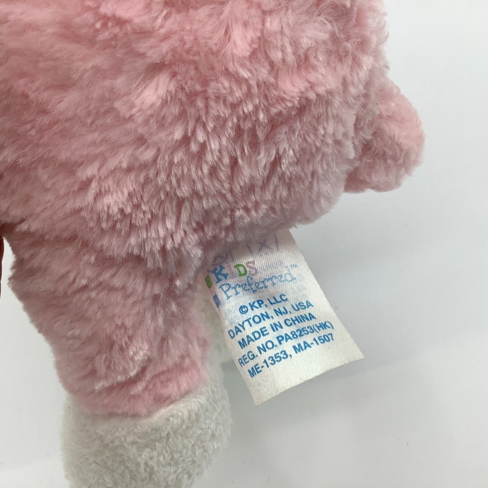 Kids Preferred Pink Lamb Plush Sleeping Baby Sheep Rattle 9" long | eBay