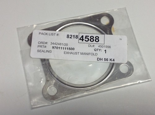 New Genuine OEM Porsche 97011111500 Exhaust Pipe To Manifold Gasket ...